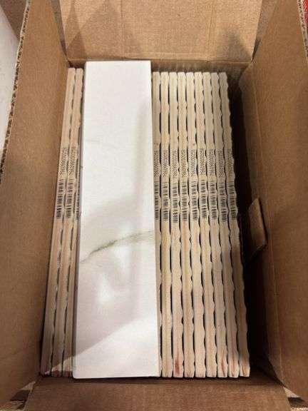 Florida Tile Home Collection Michelangelo Calacatta White 3 in. x 12 in ...