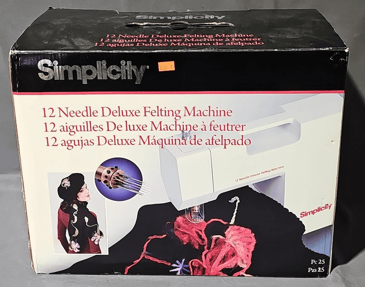 Simplicity 12 Needle Deluxe Felting Machine - Metzger Property Services ...