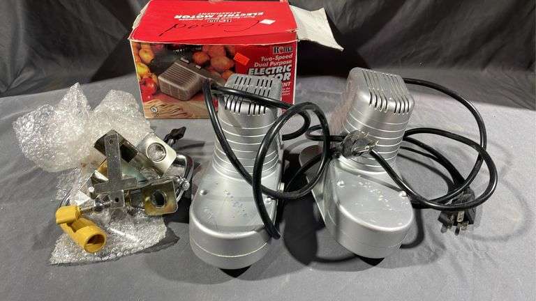 (2) Roma two speed dual purpose electric motor attachment - Metzger ...