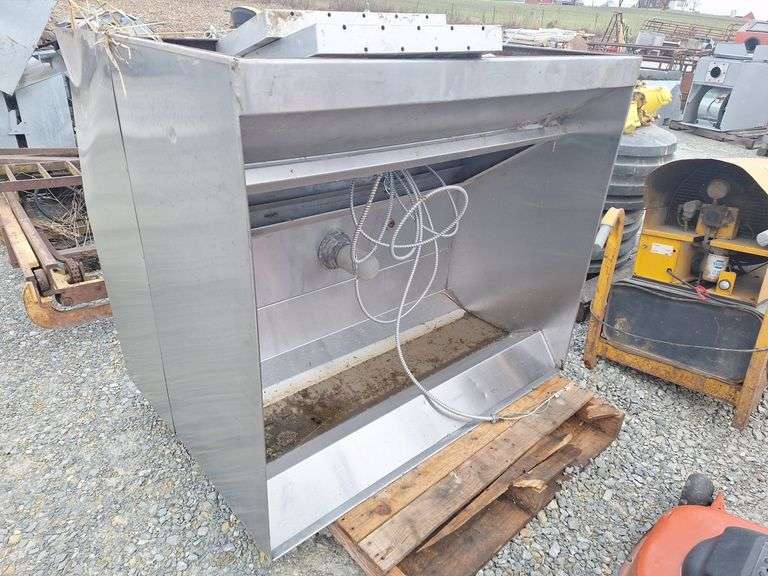 SS fixture cabinet - Metzger Property Services, LLC