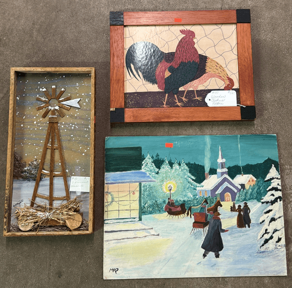 3 Decorative Prints, 1 artist signed - Metzger Property Services, LLC