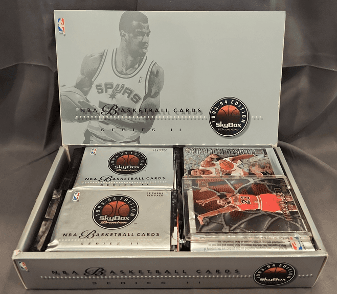 1993-94 Edition Skybox Premium NBA Basketball Cards Series 2(packs are ...