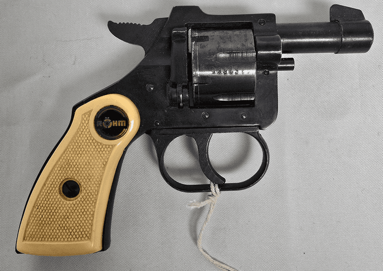 Rohm Model RG10 .22 Short 6 Shot Revolver with Leather Holster ...