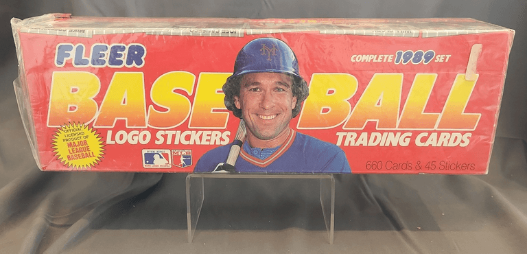 Fleer Baseball Trading Card Set Complete 1989 Set(unopened) - Metzger ...