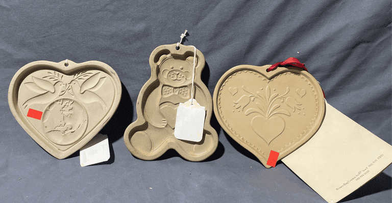 3 - Ceramic Cookie Molds - Metzger Property Services, LLC