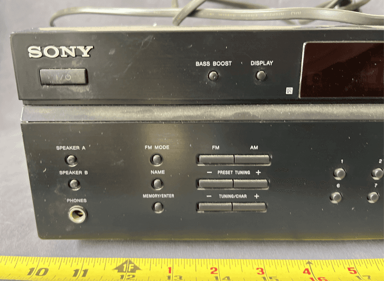 Sony audio video control center str-de-197 - Metzger Property Services, LLC