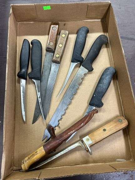 Case knife, fillet knives and assorted knives - Metzger Property ...