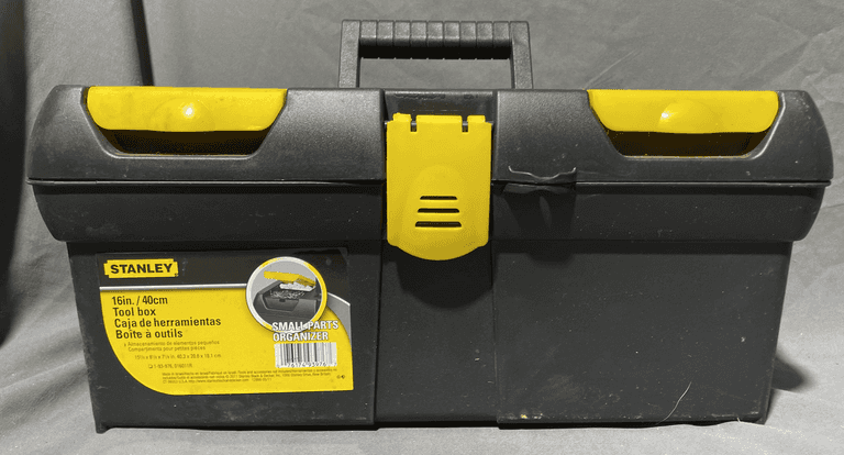 Stanley plastic tool box 16” - Metzger Property Services, LLC
