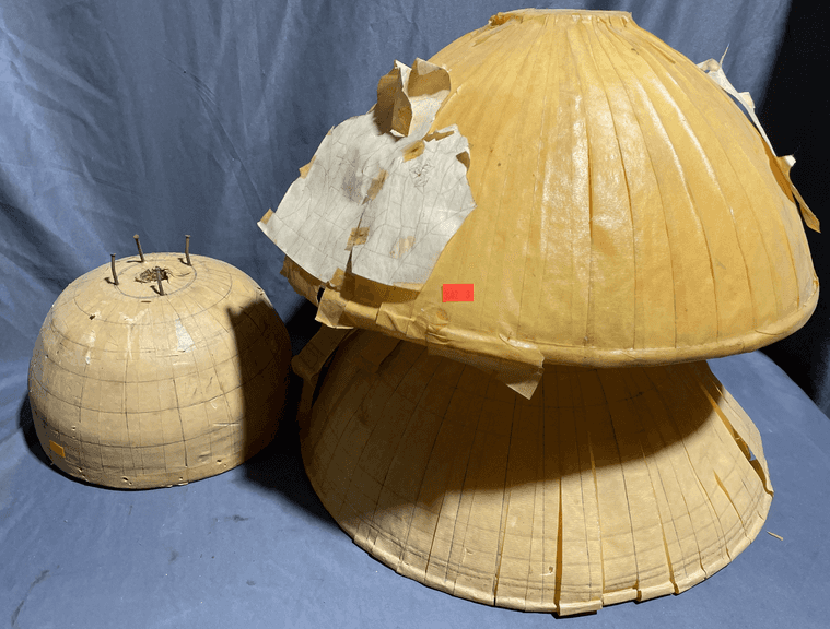 (3) Foam stained glass lamp shade molds - Metzger Property Services, LLC