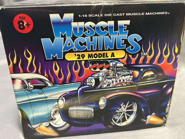 1929 Model A Muscle Machines diecast replica 1/18 scale - Metzger ...