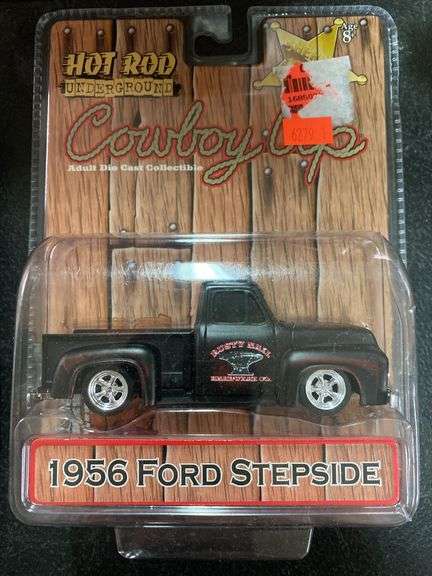 Hot Rod Underground Cowboy Cop 1956 Ford Stepside Die Cast Model ...