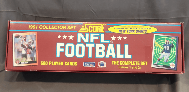 1991 Collector Set Score NFL Football Player Cards The Complete Set ...
