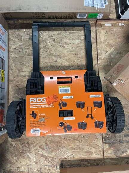 RIDGID Pro Gear System Gen 2.0 Durable All Terrain Rolling Tool Box ...