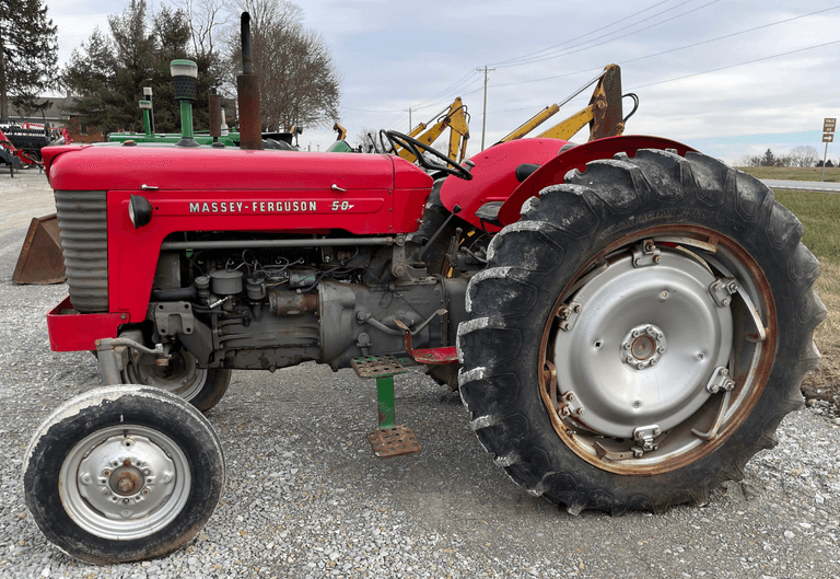 Massey-Ferguson 50 Tractor - Gas - High Arch - 5194 hrs. - Metzger ...