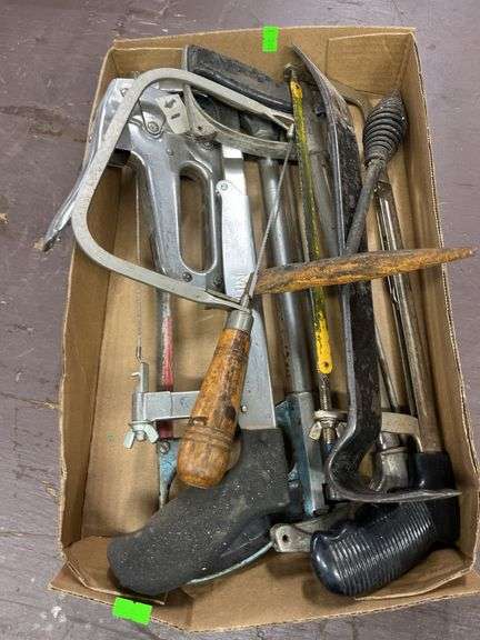 Hacksaws, crow bar, misc. tools - Metzger Property Services, LLC