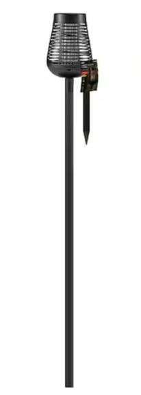 PIC 69 in. Outdoor Solar Powered Insect Killer Torch with LED Flame ...