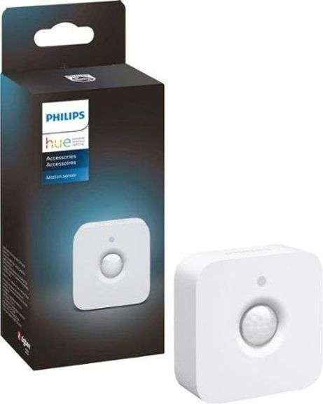 (3) Philips Hue Indoor Motion Sensors and Hubspace smart outlet ...