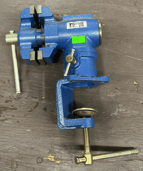 Forge multi position clamp on 2in vise - Metzger Property Services, LLC