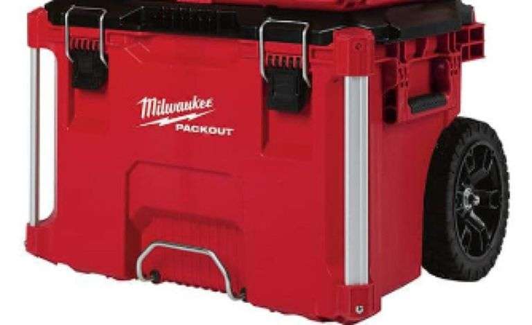 Milwaukee Packout-Large Rolling tool box-22”Wx16”Hx18”D - Metzger ...