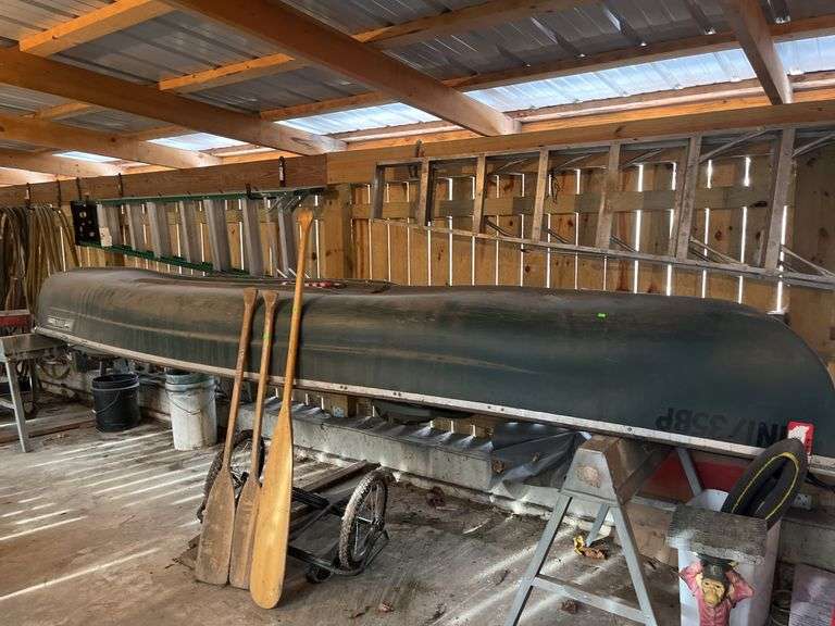 Coleman Ram X Scanoe with oars and dolly 17ft - Metzger Property ...