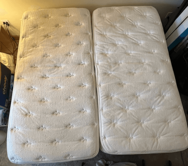 (2) Sleep-Ezz adjustable twin beds - Metzger Property Services, LLC