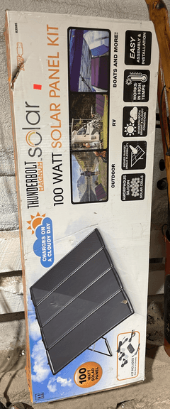 Thunderbolt magnum 100 watt solar panel kit - Metzger Property Services ...
