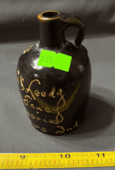 Snowden & Leedy Andrews Grocery Mini Advertising Jug - Metzger Property ...