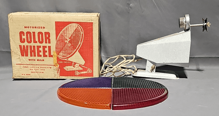 Motorized Color Wheel Lamp 9.5" (unassembled) & Omega Pro-Lab B66 ...