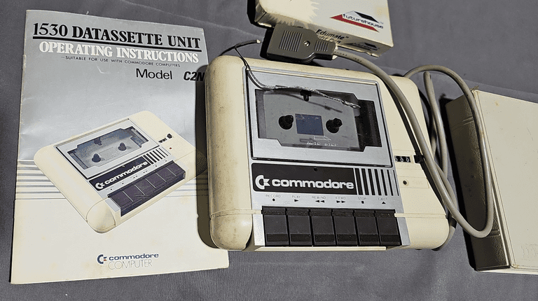 Commodore Modem 300, Edumate Light Pen, 1530 Datacassette Unit Model ...