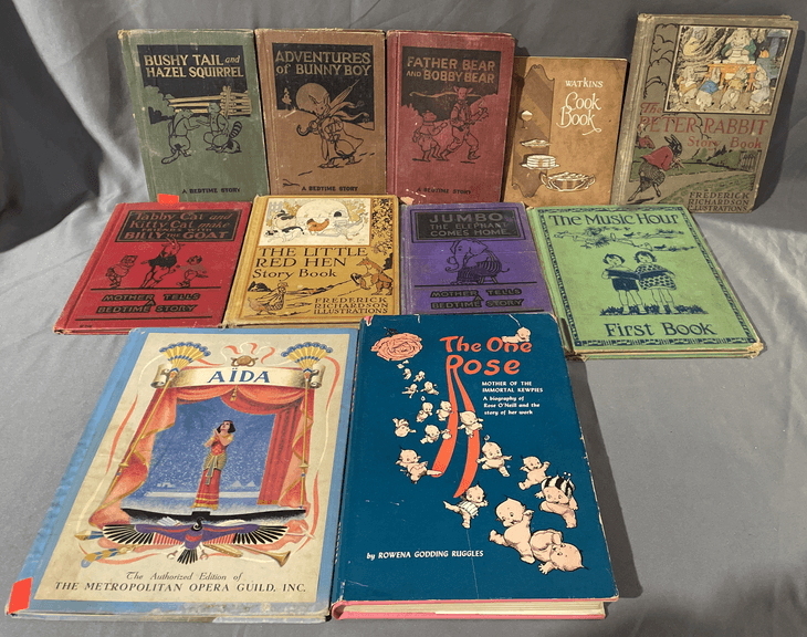 Story Book Assortment inc. Busy Tail & Hazel Squirrel, Adventures of ...