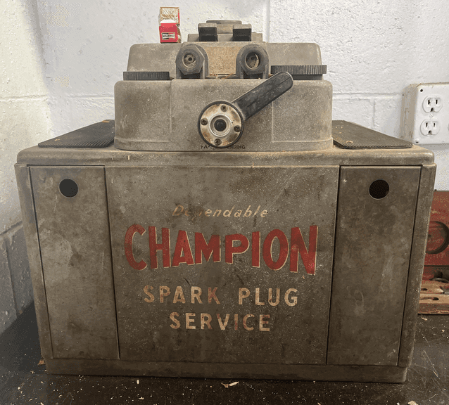 Dependable Champion Spark Plug Service Machine - Metzger Property ...