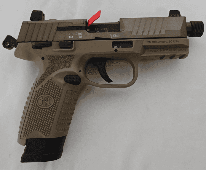 FN Model 502 .22LR Pistol with Extended Magazine, Extra Magazine, Sight ...