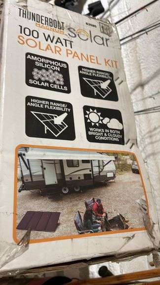 Thunderbolt magnum 100 watt solar panel kit - Metzger Property Services ...