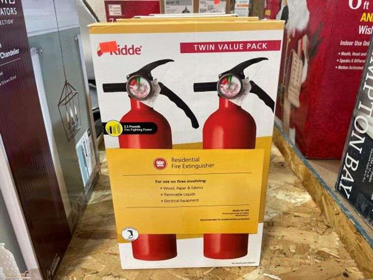 Kidde Basic Use Fire Extinguisher with Easy Mount Bracket & Strap, 1-a ...
