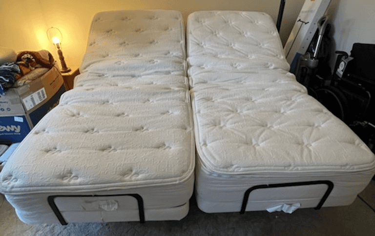 (2) Sleep-Ezz adjustable twin beds - Metzger Property Services, LLC