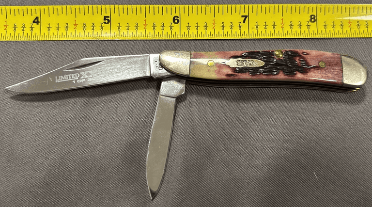 Case XX Trapper Limited Edition 2 Blade Pocket Knife w/ Burgundy Grip ...