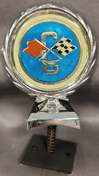 Chrysler Spring Loaded Hood Ornament 3" - Metzger Property Services, LLC