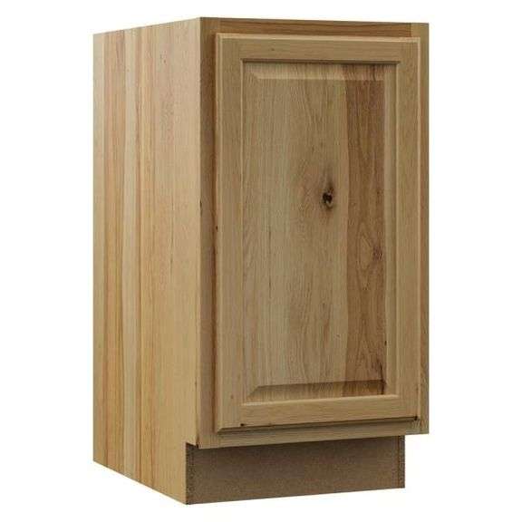 Hampton 18 in. W X 24 in. D X 34.5 in. H Assembled Pull Out Trash Can ...