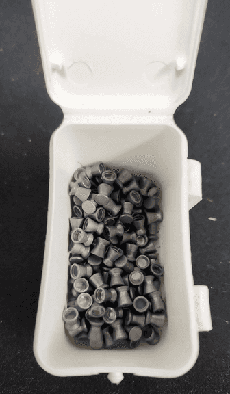 Crosman copperhead .177 cal. Airgun pellets aproximatly 80 count ...