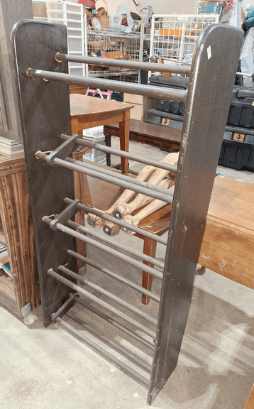 Shoe Rack (Shows Wear) 23x8x47 - Metzger Property Services, LLC