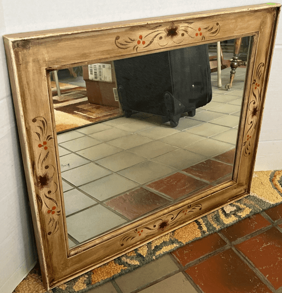 Framed mirror 24x21" - Metzger Property Services, LLC