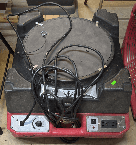 Phoenix Guardian R hepa air scrubber - Metzger Property Services, LLC
