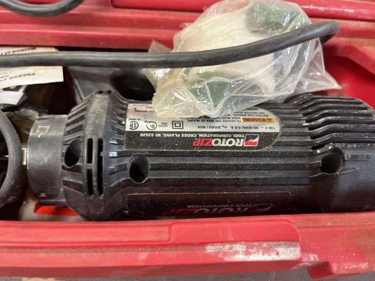 Rotozip tool, Craftsman Rotary tool in case - Metzger Property Services ...