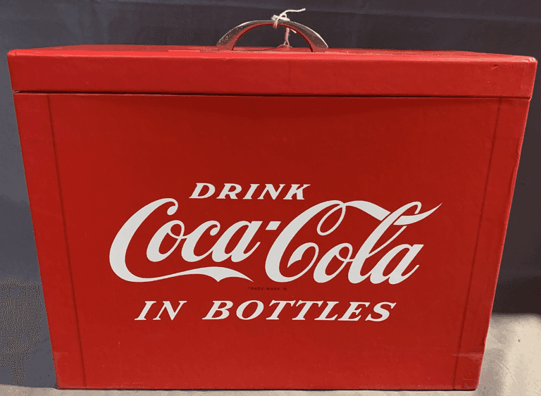 Drink Coca-Cola Paper Storage Box w/ Greeting Card Assortment 12" x 6 ...
