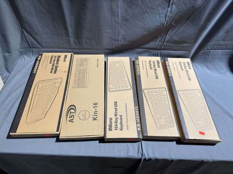 5 Wired Keyboards - Metzger Property Services, LLC