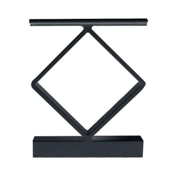 Black Aluminum Deck Railing Decorative Handrail Spacers Kit 20-Count ...