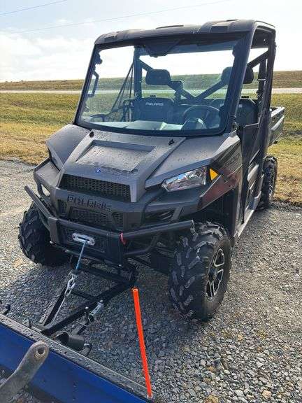 2018 Polaris Ranger 900XP, 1,688 miles, 298 hrs. -- Has Title, Title ...