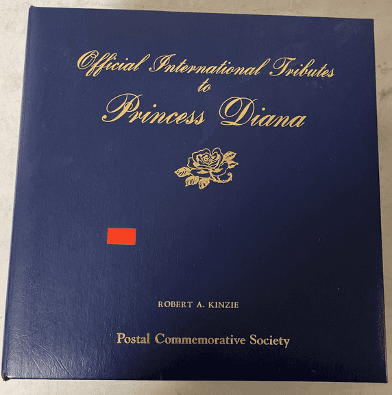 Official International Tributes to Princess Diana Binder - Metzger ...