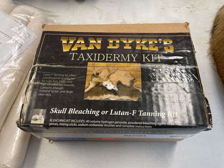 Van Dykes Taxidermy Skull Bleaching Or Lutan-F Tanning Kit - Metzger ...