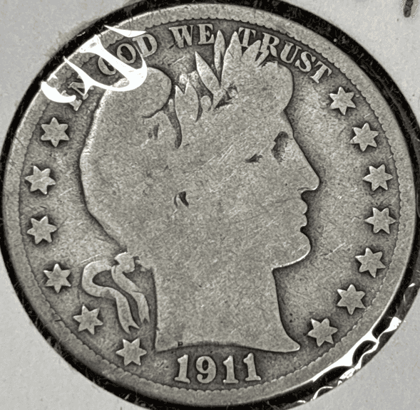 1911-S Barber Half Dollar - Metzger Property Services, LLC